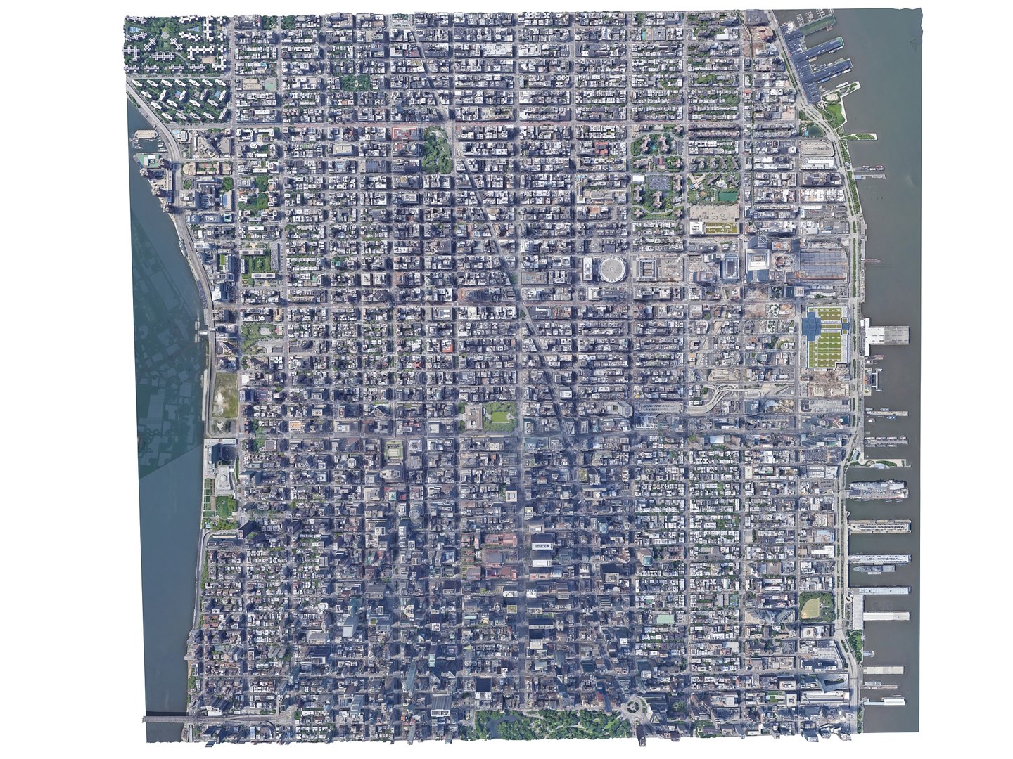 New york city manhattan model - TurboSquid 1592872