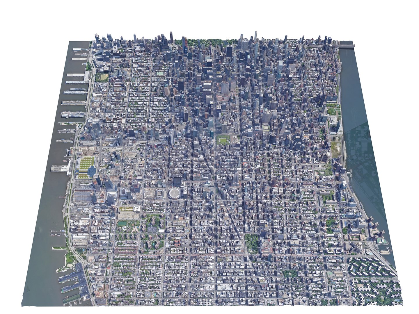 New york city manhattan model - TurboSquid 1592872