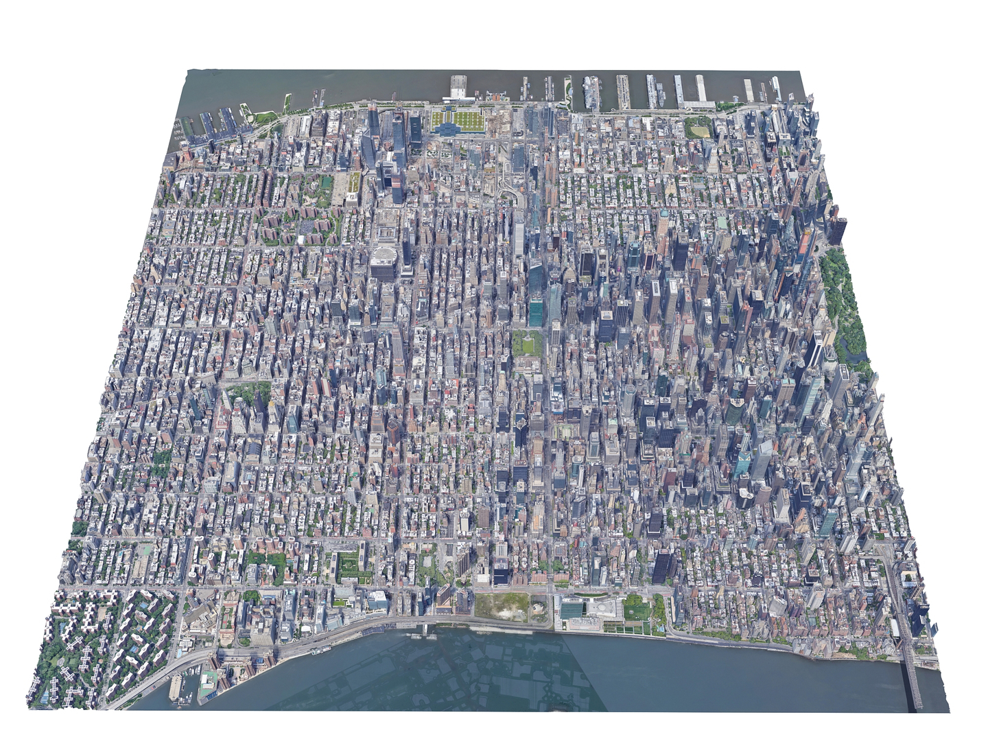 New york city manhattan model - TurboSquid 1592872