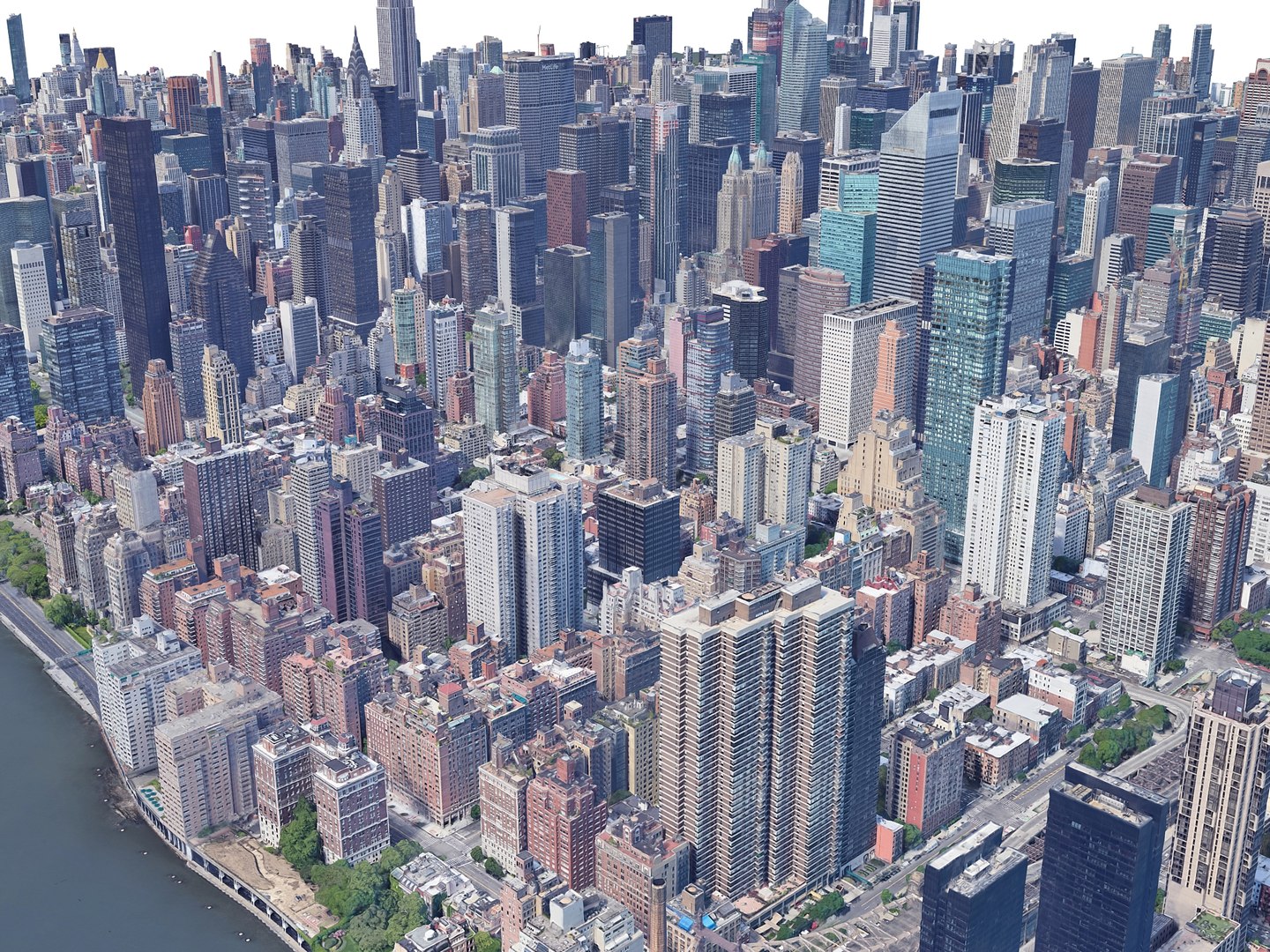 New york city manhattan model - TurboSquid 1592872