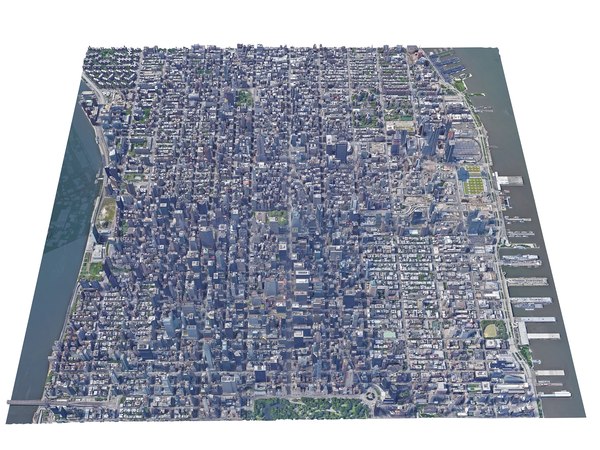 New york city manhattan model - TurboSquid 1592872