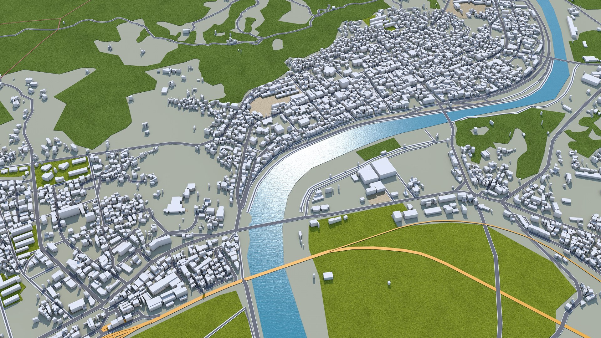 3D Yecheon South Korea - TurboSquid 2194855