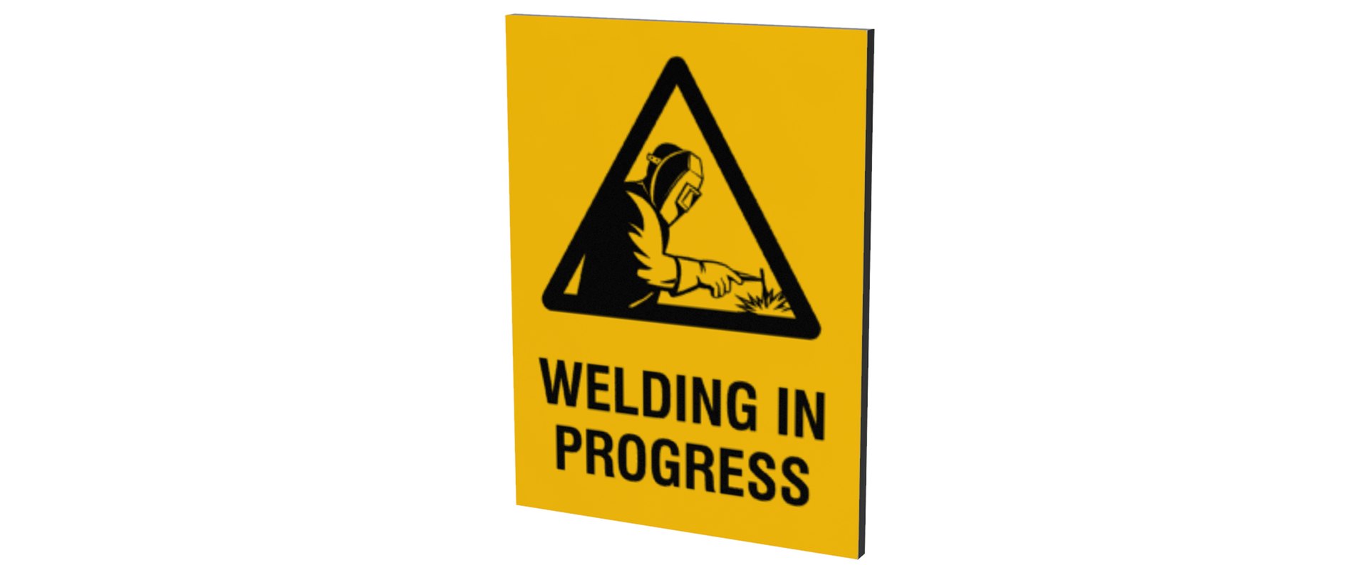 Welding Progress Poster Model - TurboSquid 2127865