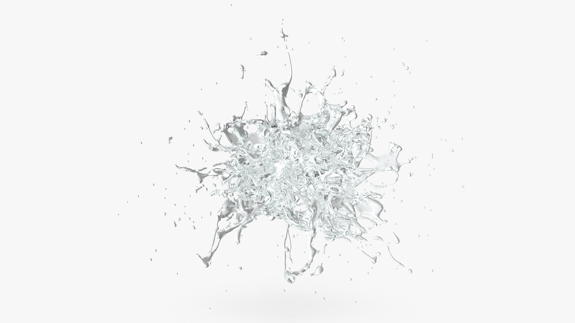 3D 8 Water Splashes Model - TurboSquid 1914969