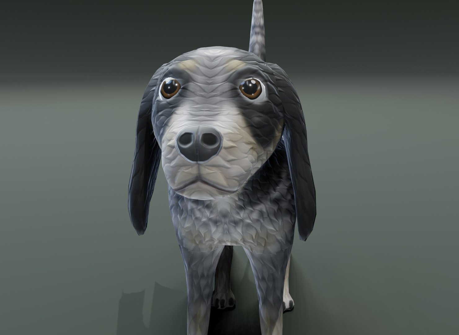 Cartoon Hound Dog Animations 3D Model - TurboSquid 1537188
