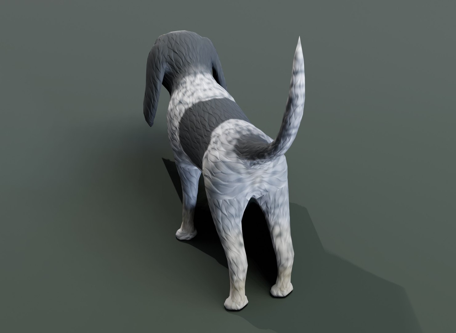 Cartoon Hound Dog Animations 3D Model - TurboSquid 1537188
