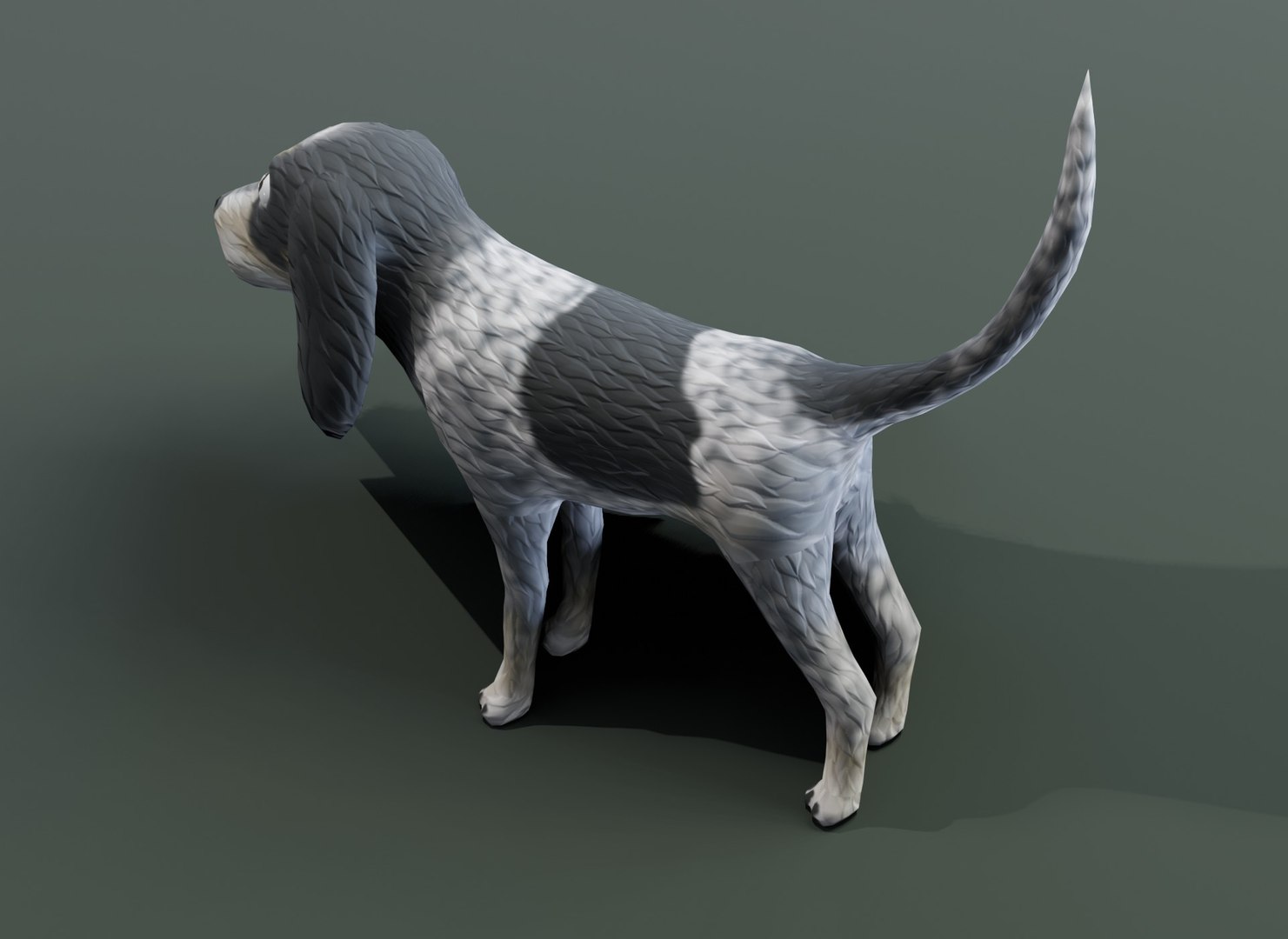 Cartoon Hound Dog Animations 3D Model - TurboSquid 1537188