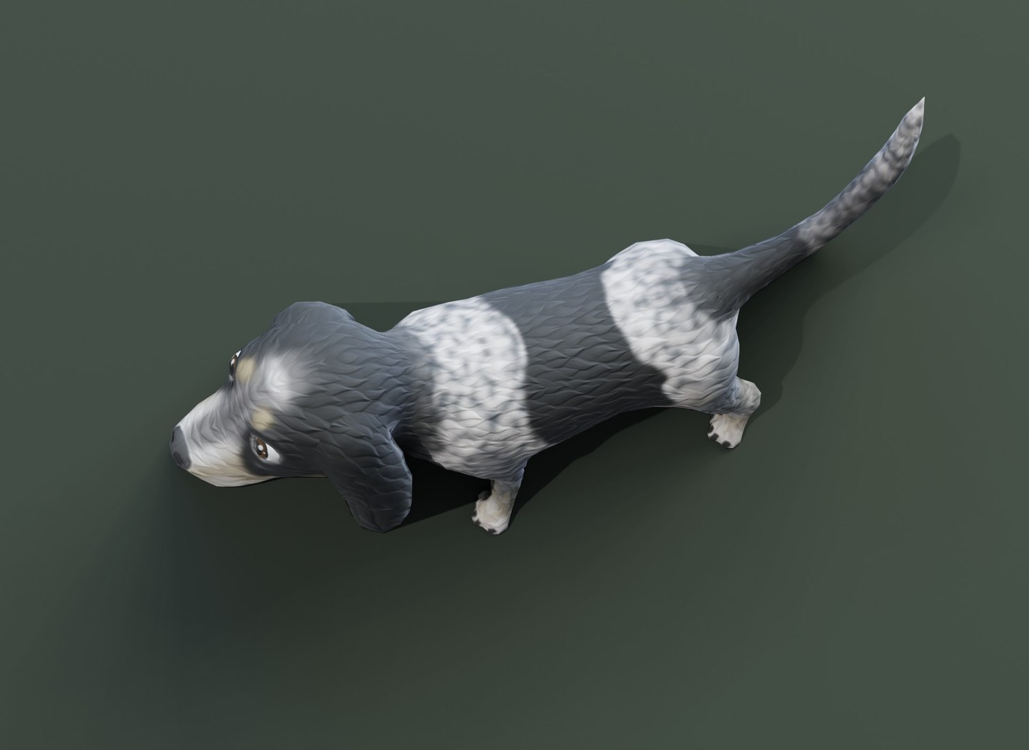 Cartoon Hound Dog Animations 3D Model - TurboSquid 1537188