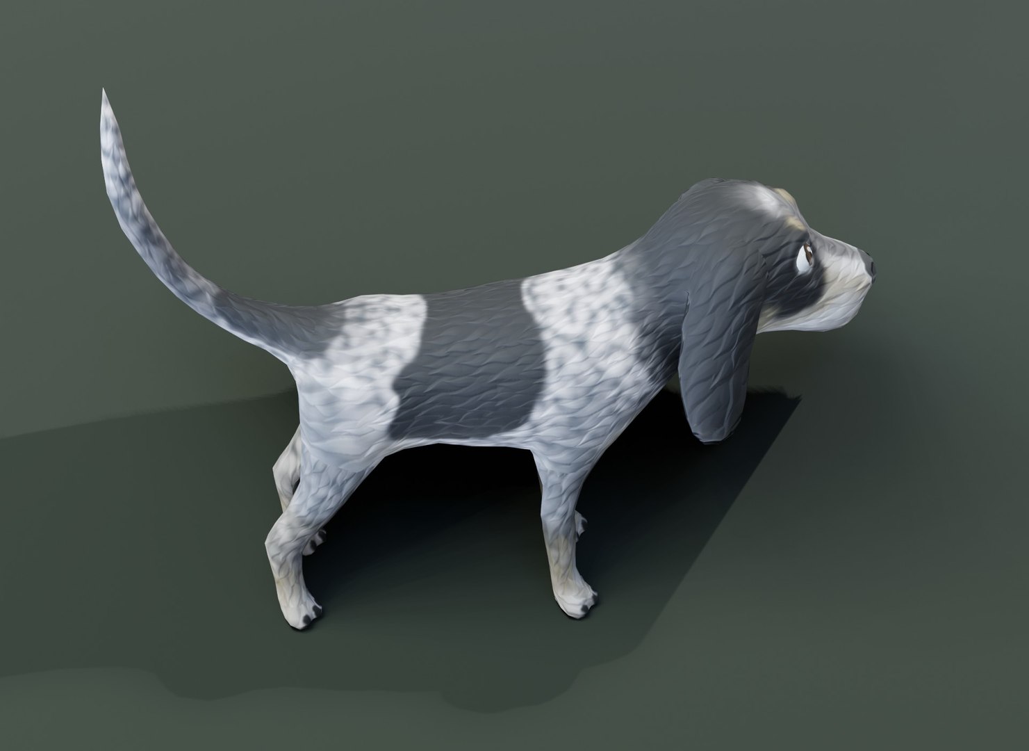 Cartoon Hound Dog Animations 3D Model - TurboSquid 1537188