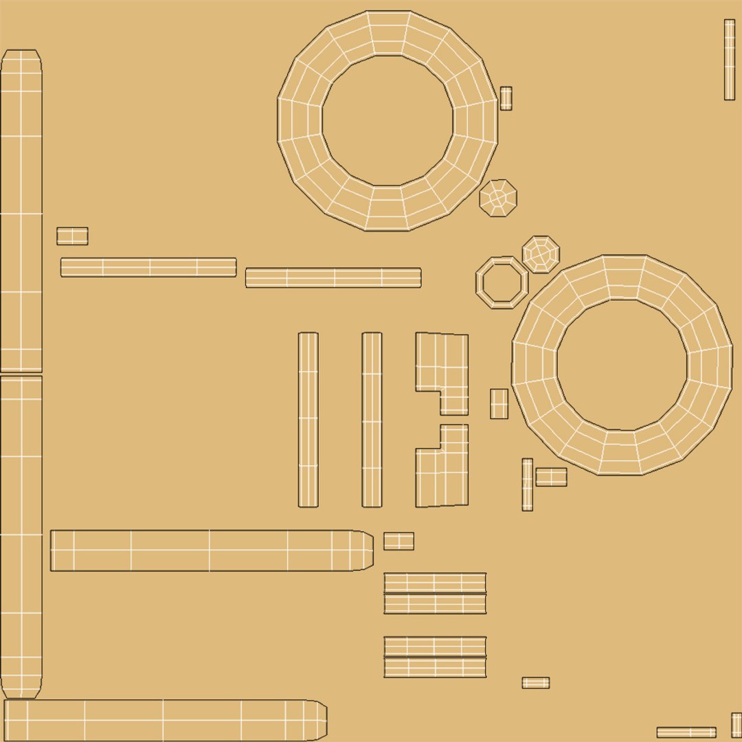 Gold Handcuff Key 3D - TurboSquid 2156533