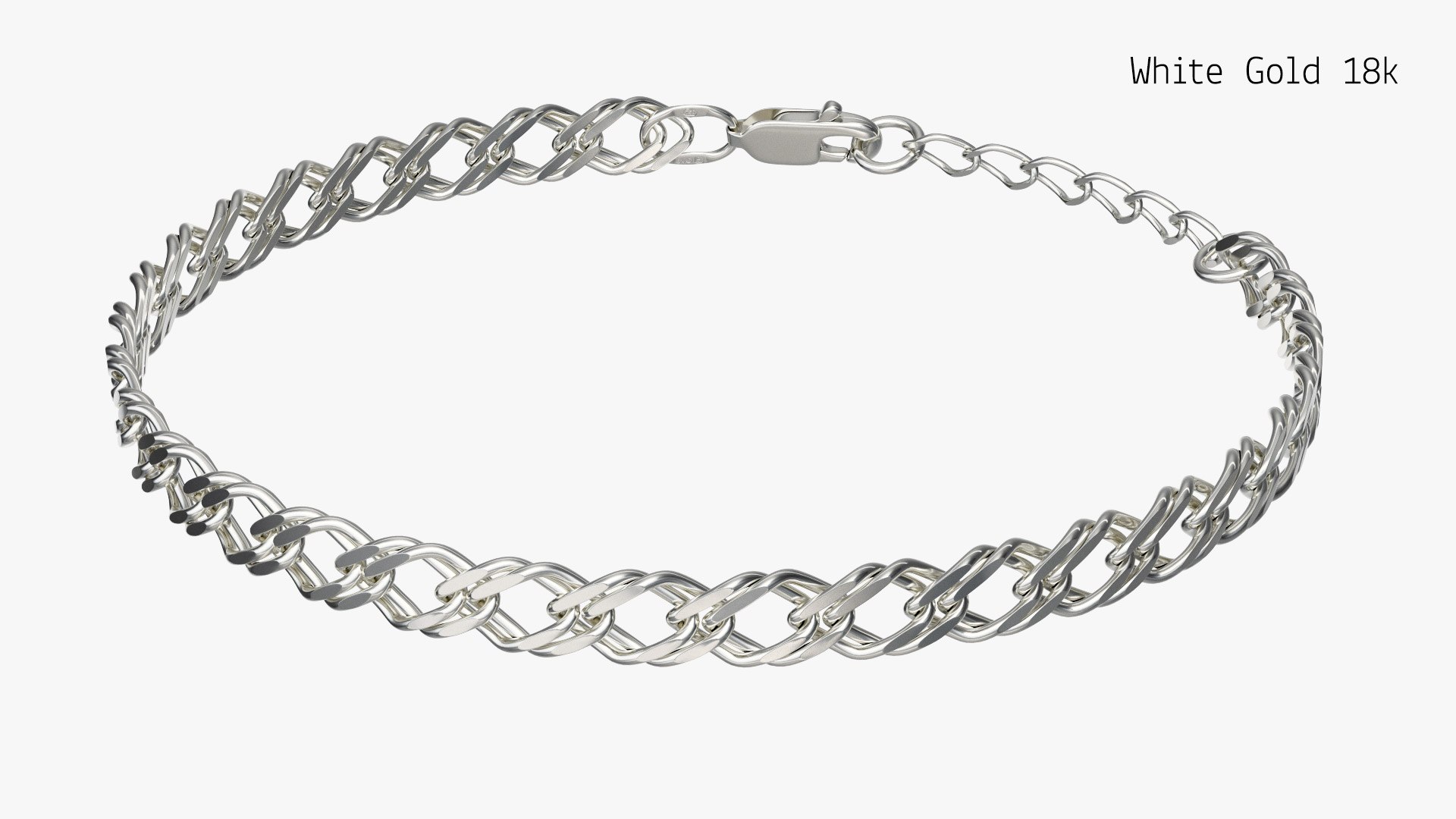 Chain Bracelet 3D Model - TurboSquid 1649977
