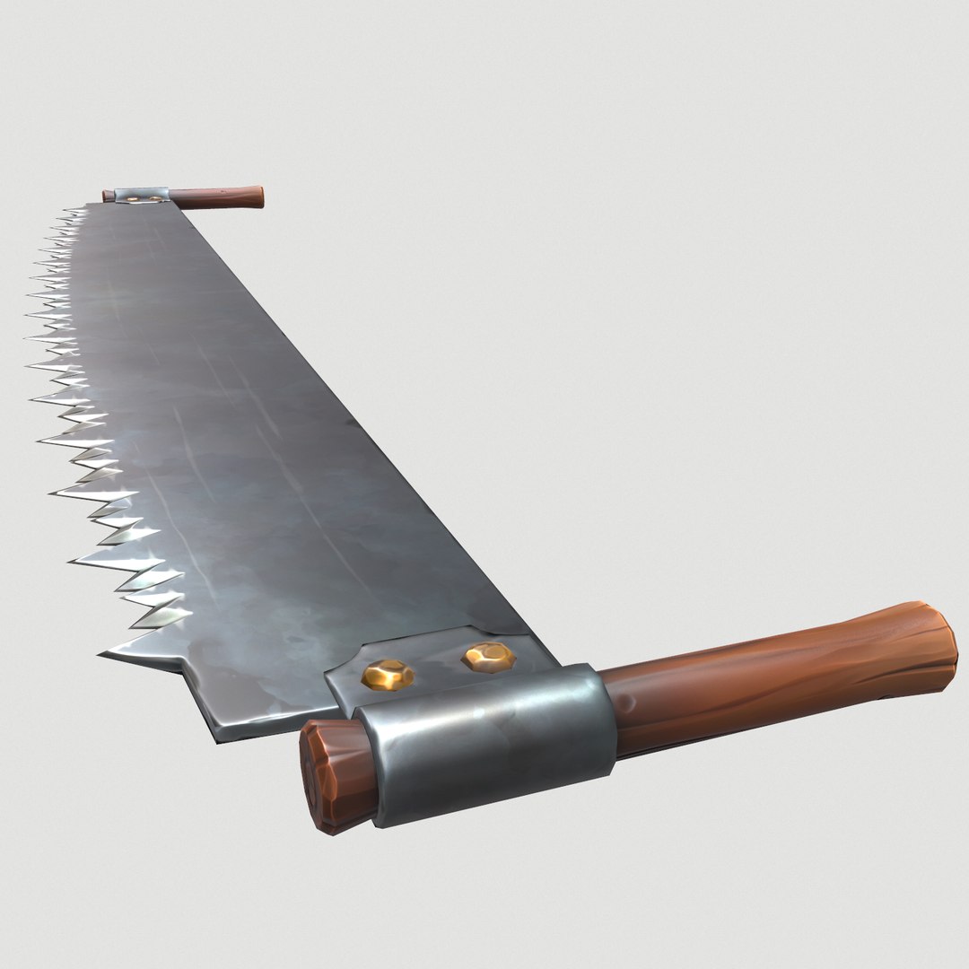 3D stylized hand saws model - TurboSquid 1550282