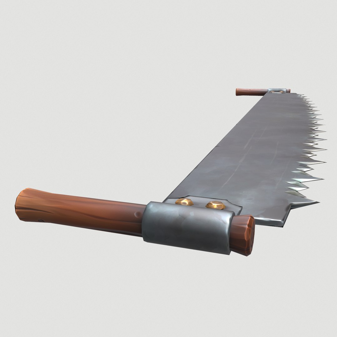 3D stylized hand saws model - TurboSquid 1550282