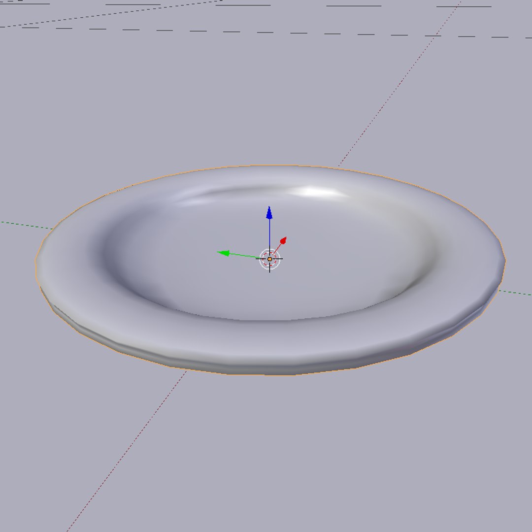 Ceramic Plate 3D - TurboSquid 1193037