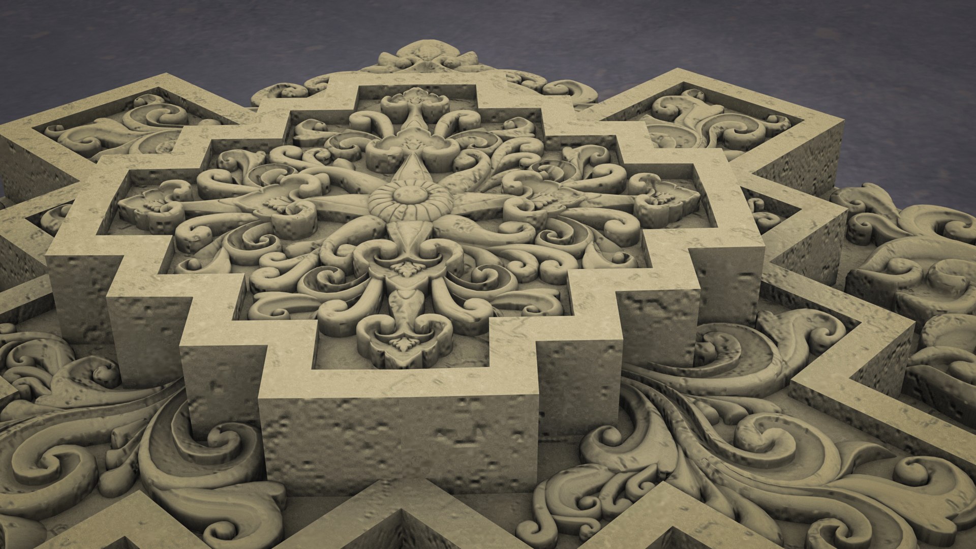 09MM Carved Relief Stone Inscriptions 3D - TurboSquid 2104194