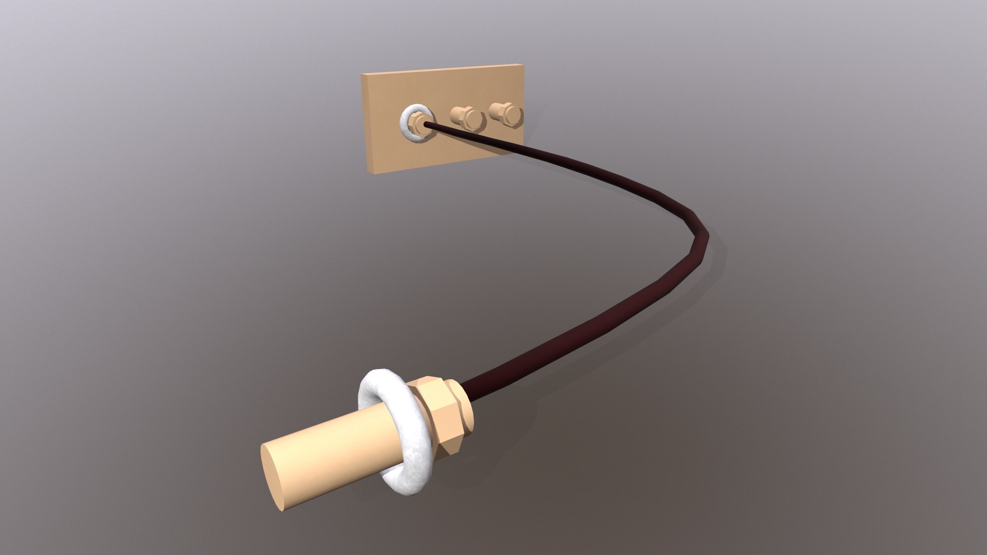 3D Earthing Wire Model - TurboSquid 2290327