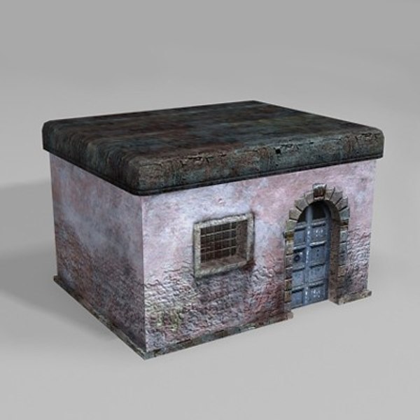 3ds max low-poly jail