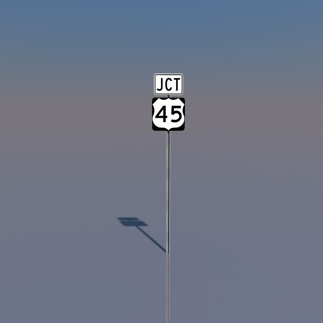 U S Highway 45 3d C4d