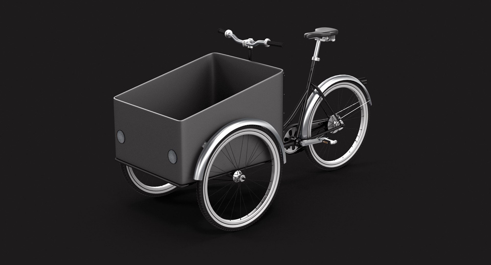 Freight Bicycle Cargo Bike 3d Model