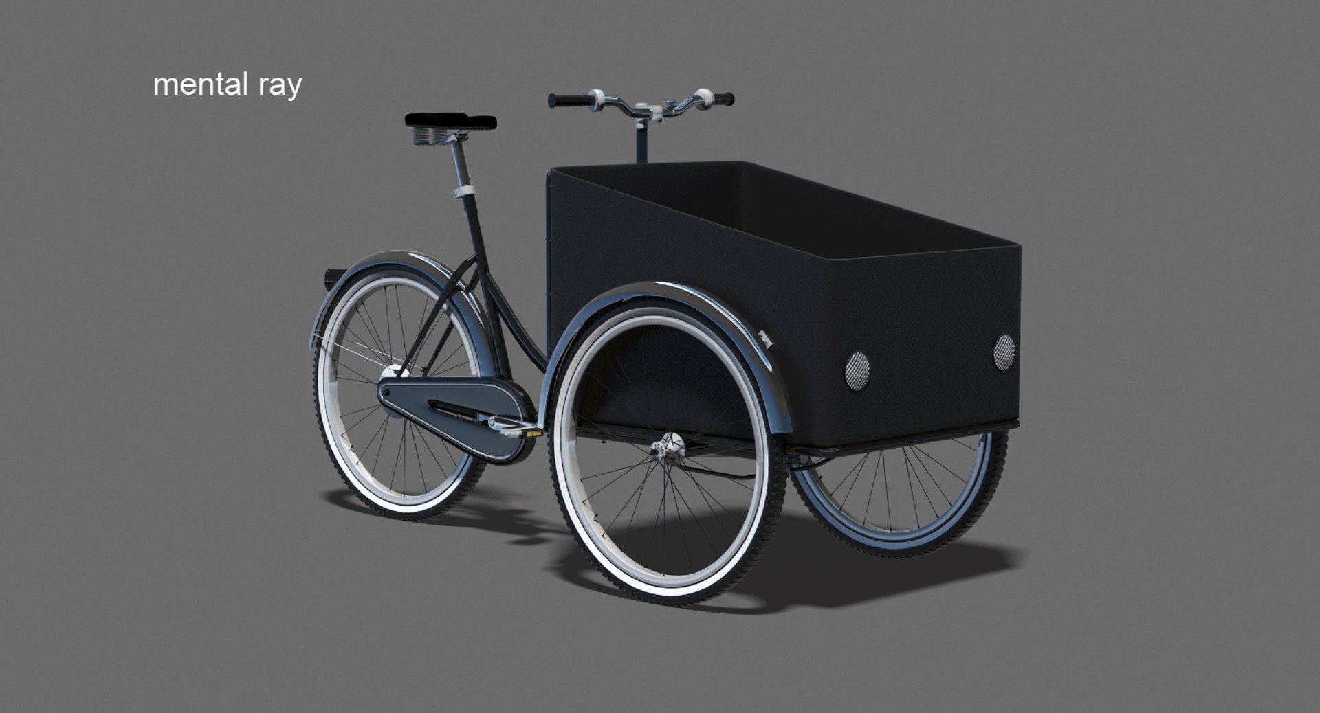 Freight Bicycle Cargo Bike 3d Model