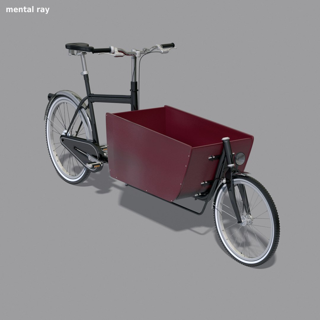 Freight Bicycle Cargo Bike 3d Model