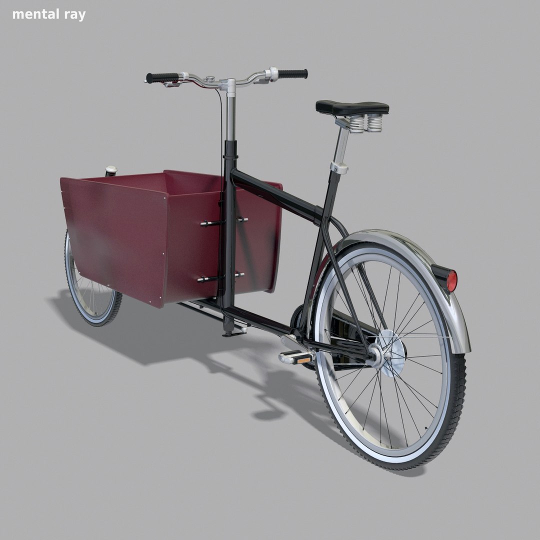 Freight Bicycle Cargo Bike 3d Model