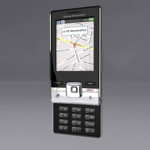 mobile phone sony ericsson 3d max