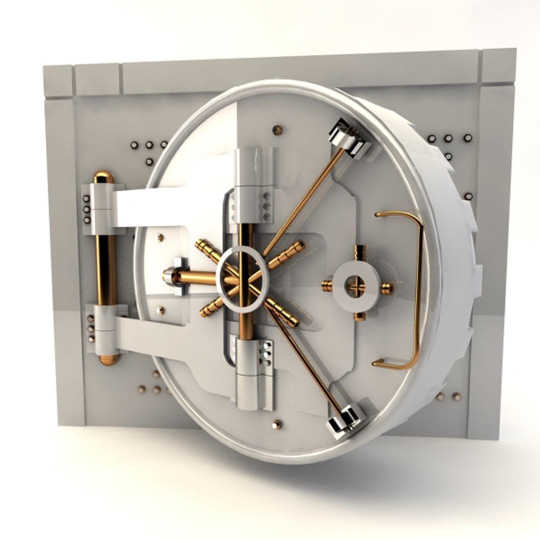 3d model bank vault
