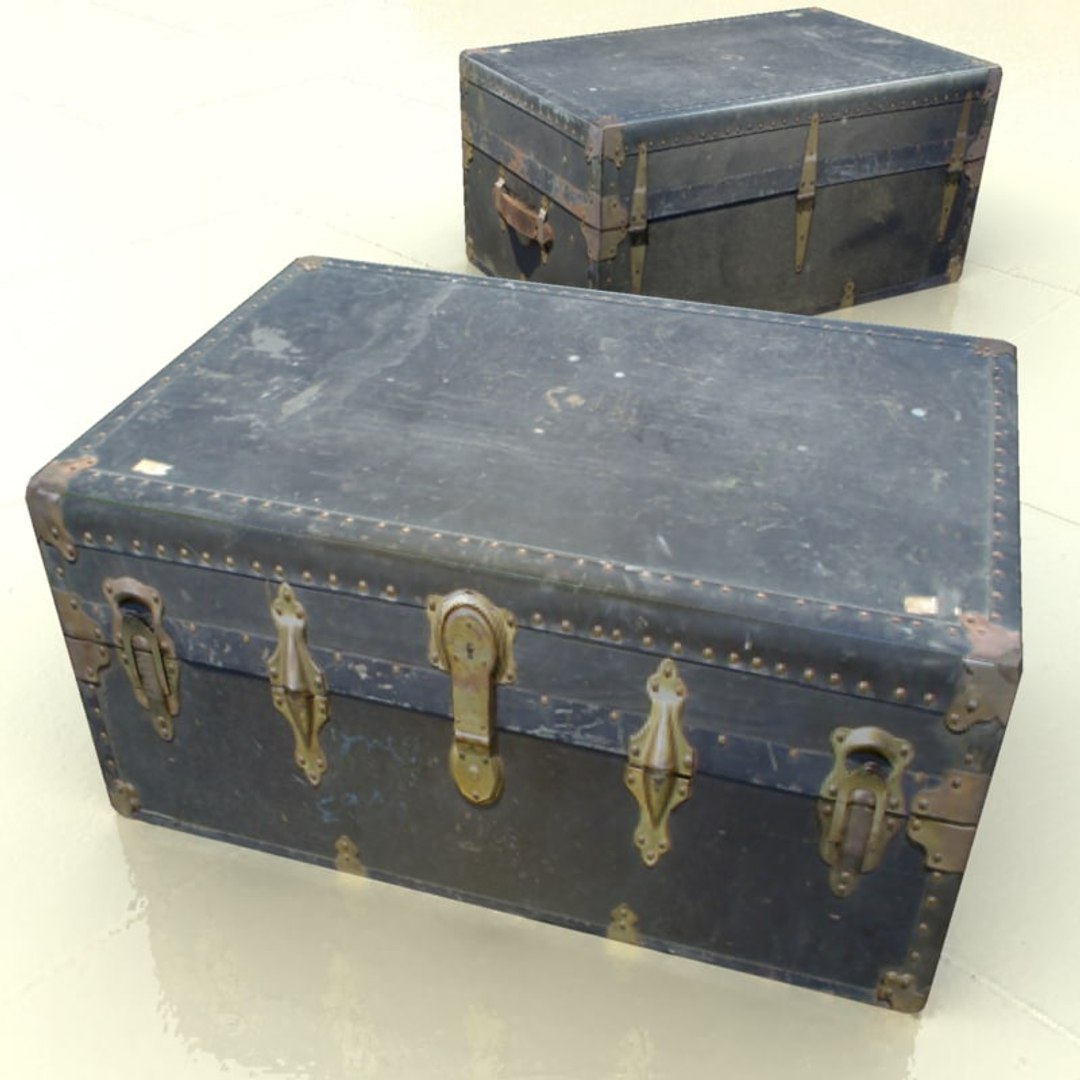 Chest Opening Animation 3d Model