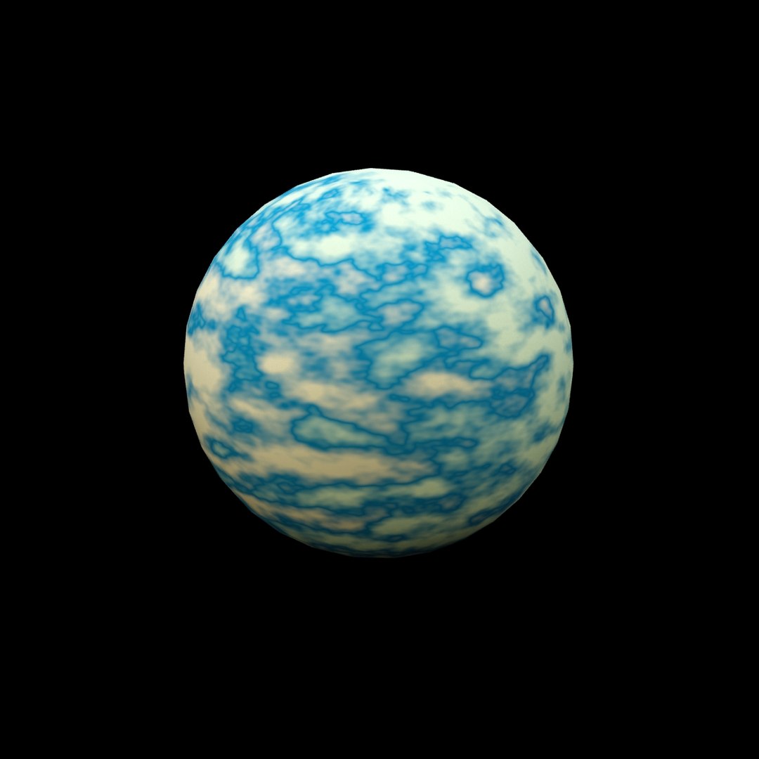 3ds max cartoon planets pack