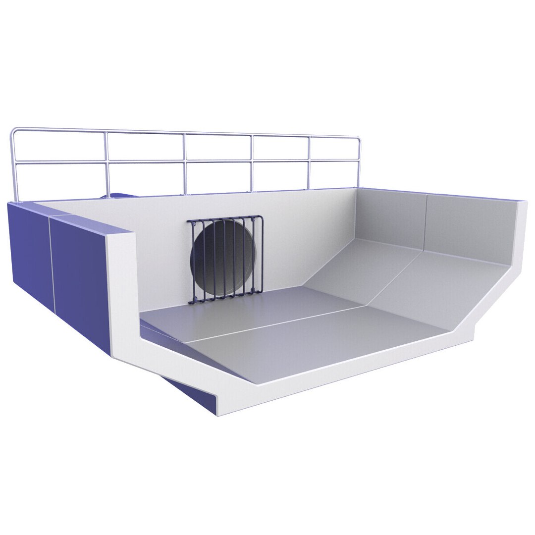 Inlet Outlet Storm Water Drain 29 3D Model - TurboSquid 1979982