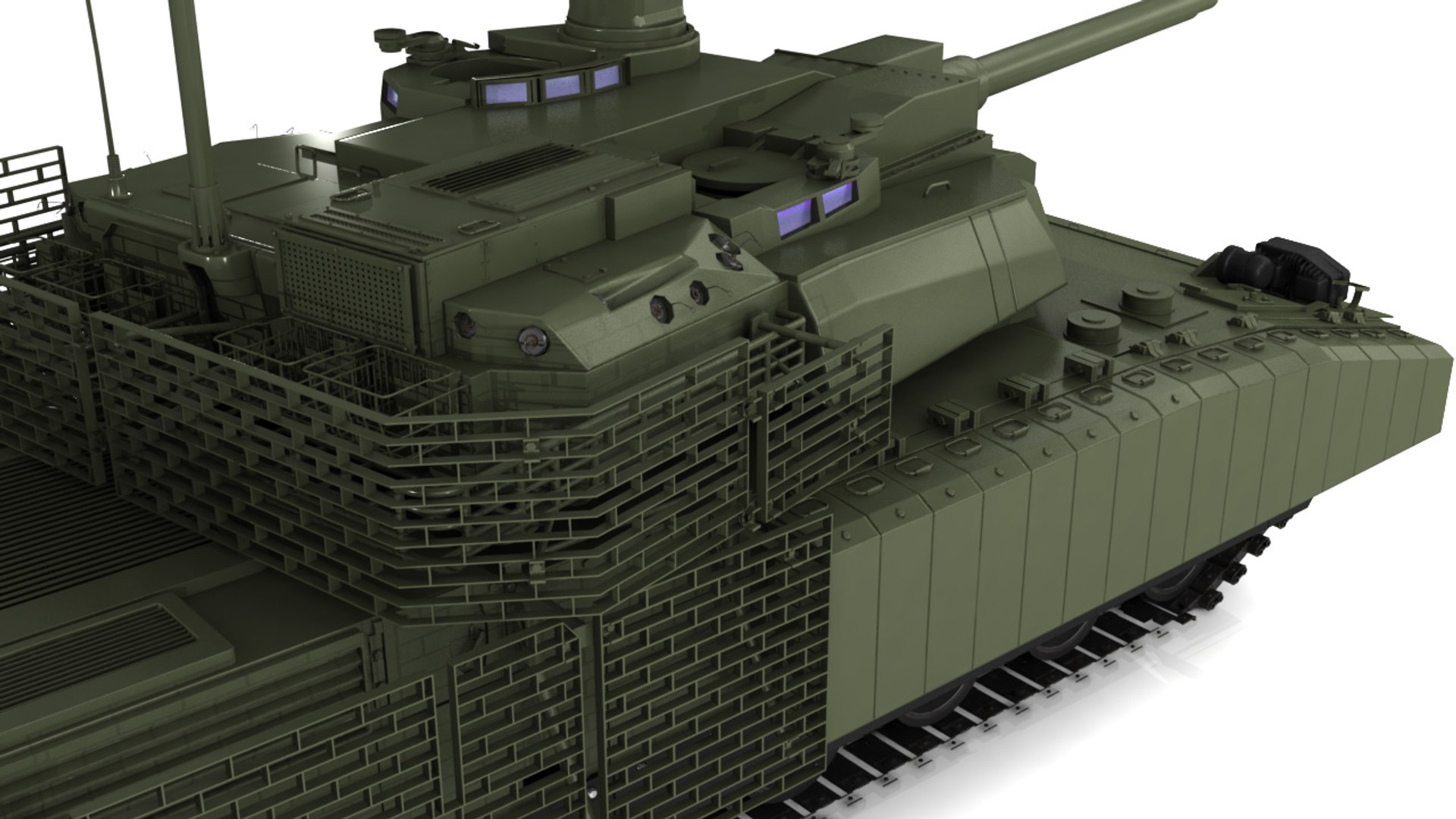 MBT AMX Leclerc XLR 3D model - TurboSquid 1805655