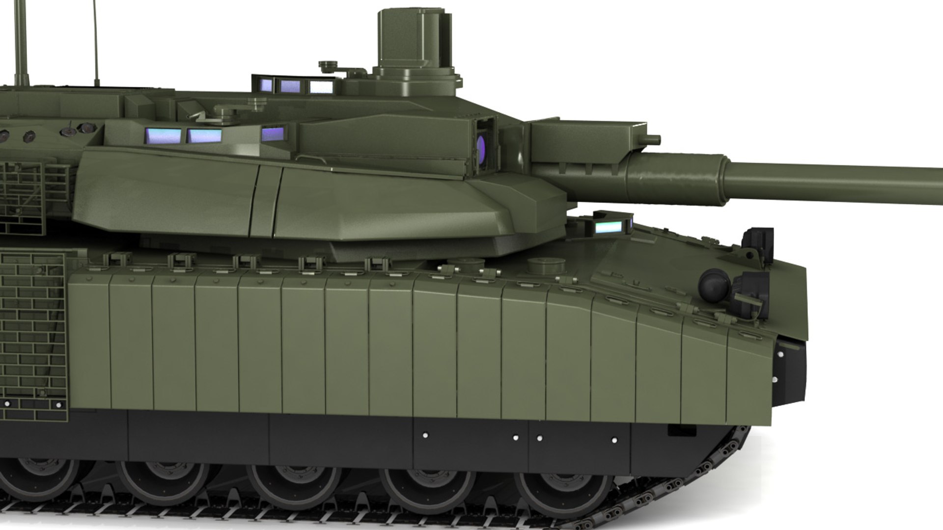 MBT AMX Leclerc XLR 3D model - TurboSquid 1805655