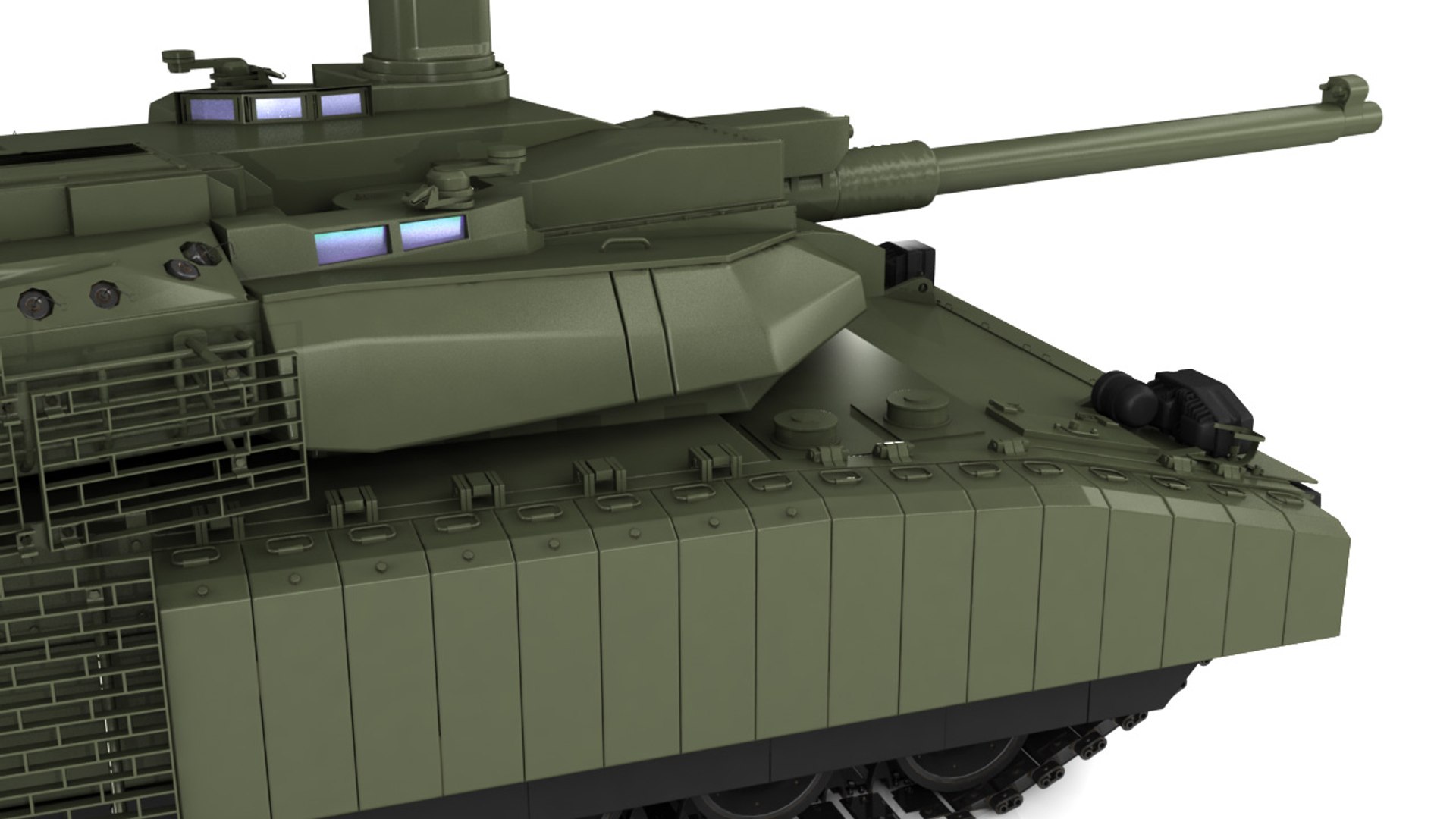 MBT AMX Leclerc XLR 3D model - TurboSquid 1805655