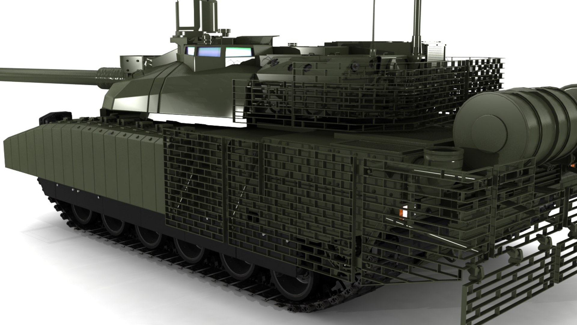MBT AMX Leclerc XLR 3D model - TurboSquid 1805655