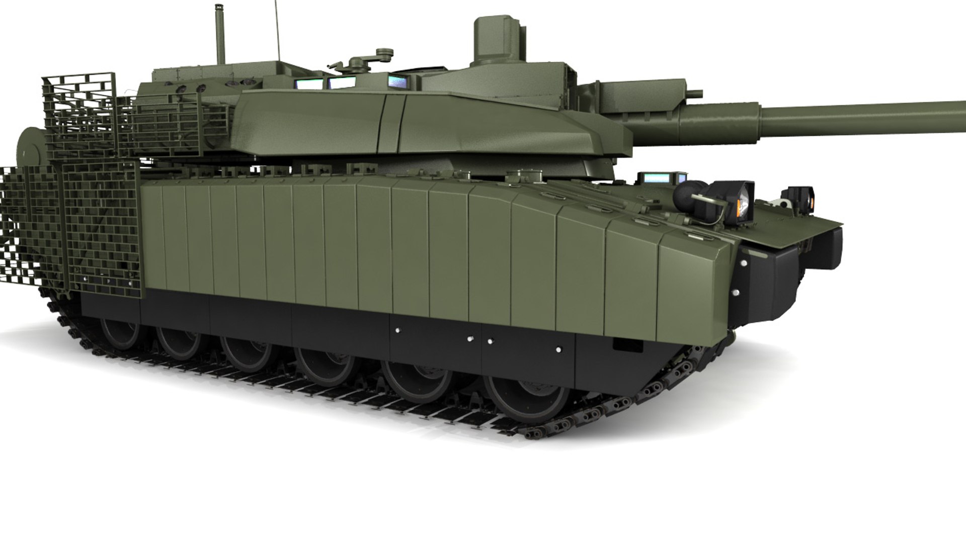 MBT AMX Leclerc XLR 3D model - TurboSquid 1805655