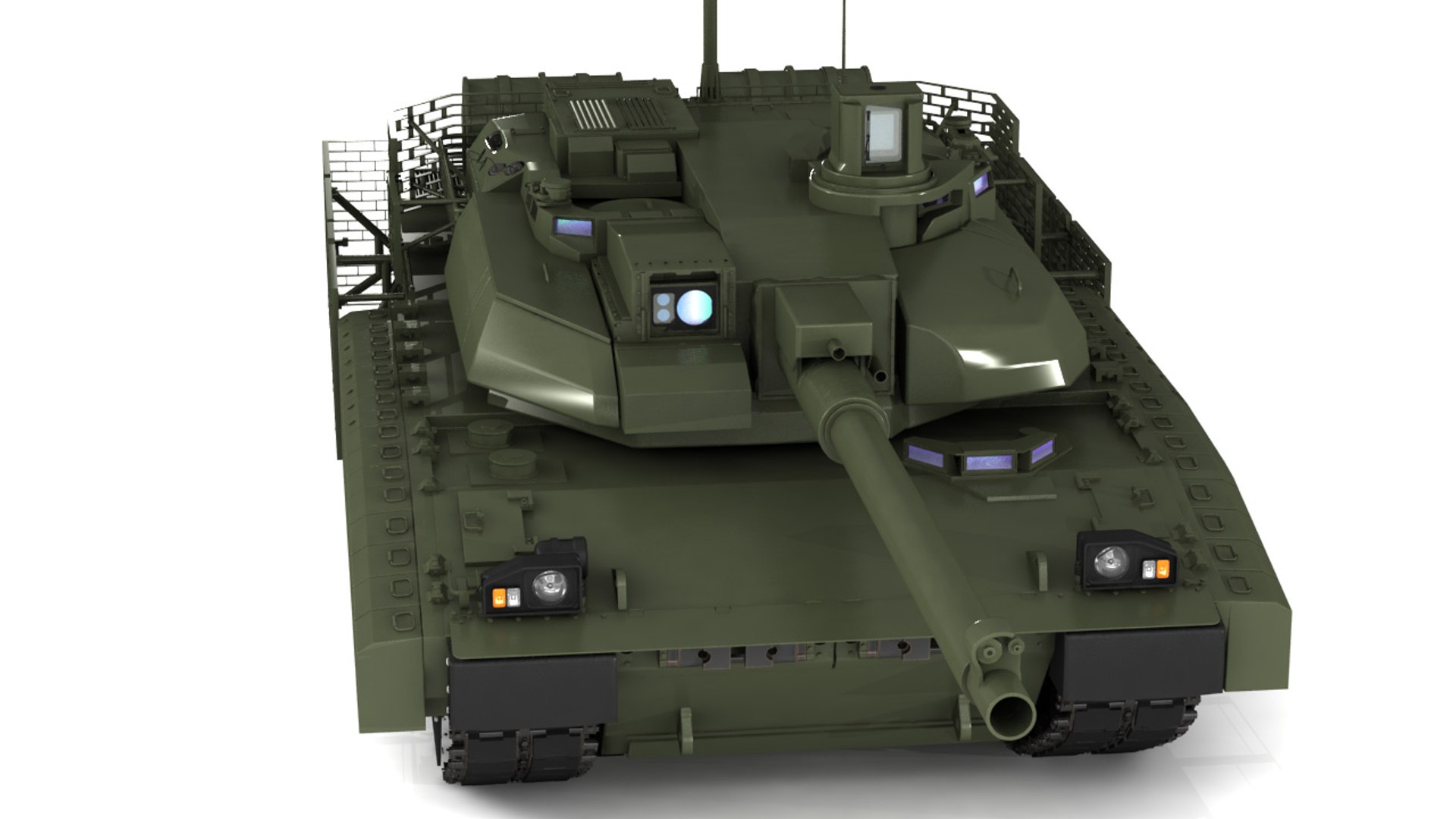 MBT AMX Leclerc XLR 3D Model - TurboSquid 1805655