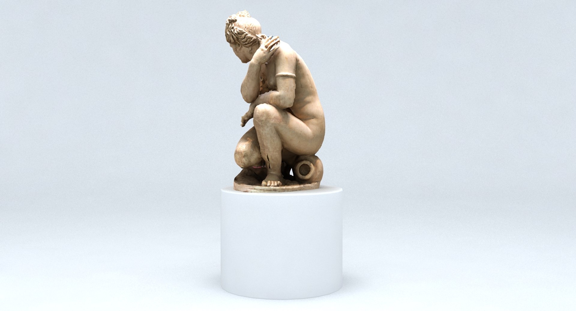 3D greek statue model - TurboSquid 1333180