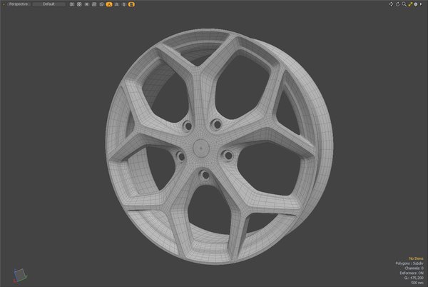 3D Hubcap Models | TurboSquid