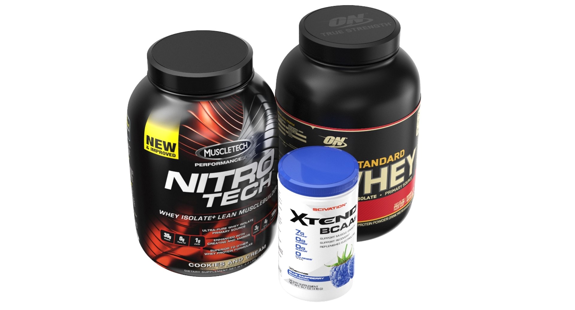 Real Supplement Model - TurboSquid 1384737