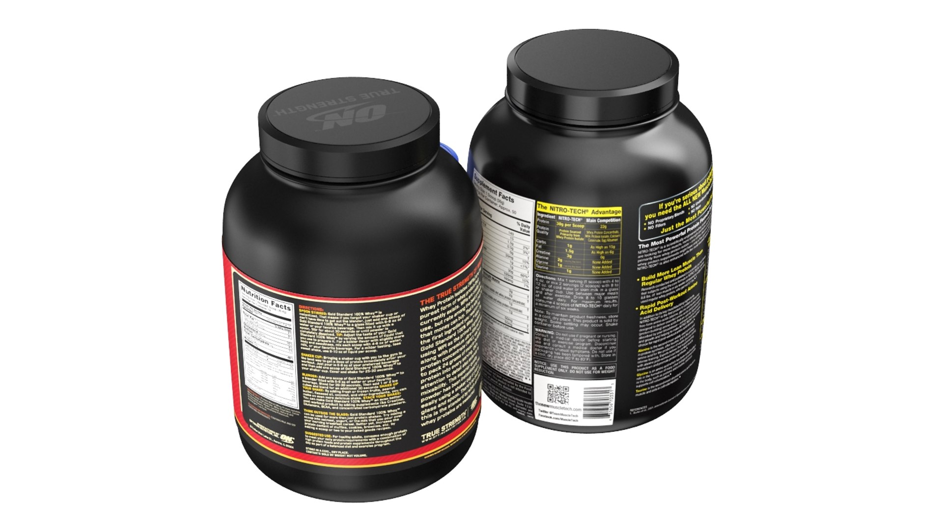 Real Supplement Model - TurboSquid 1384737