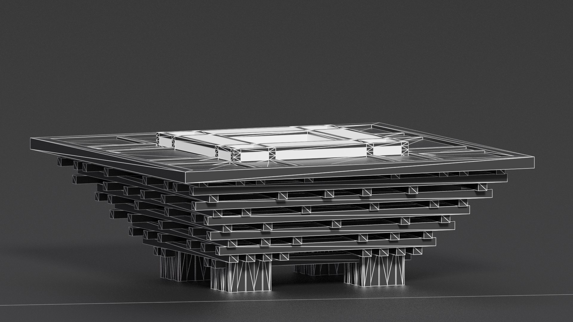 3D Model Shanghai China Art Museum 1 - TurboSquid 1777513