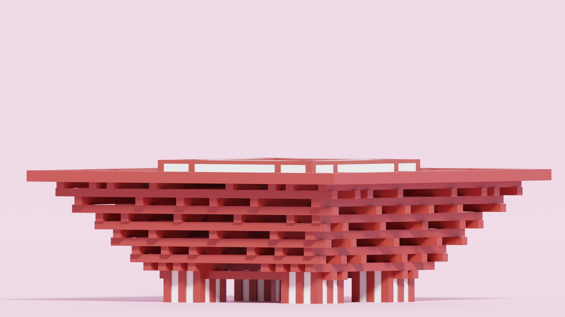 3D Model Shanghai China Art Museum 1 - TurboSquid 1777513