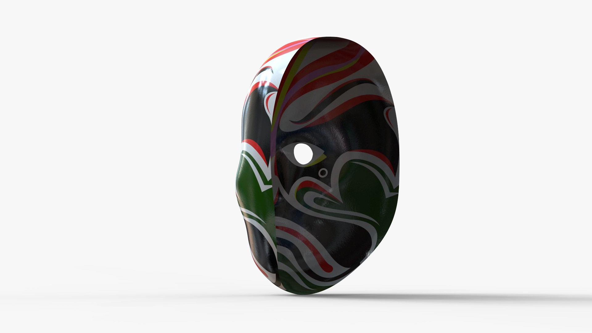 3D Chinese Opera Mask Model - TurboSquid 1987285