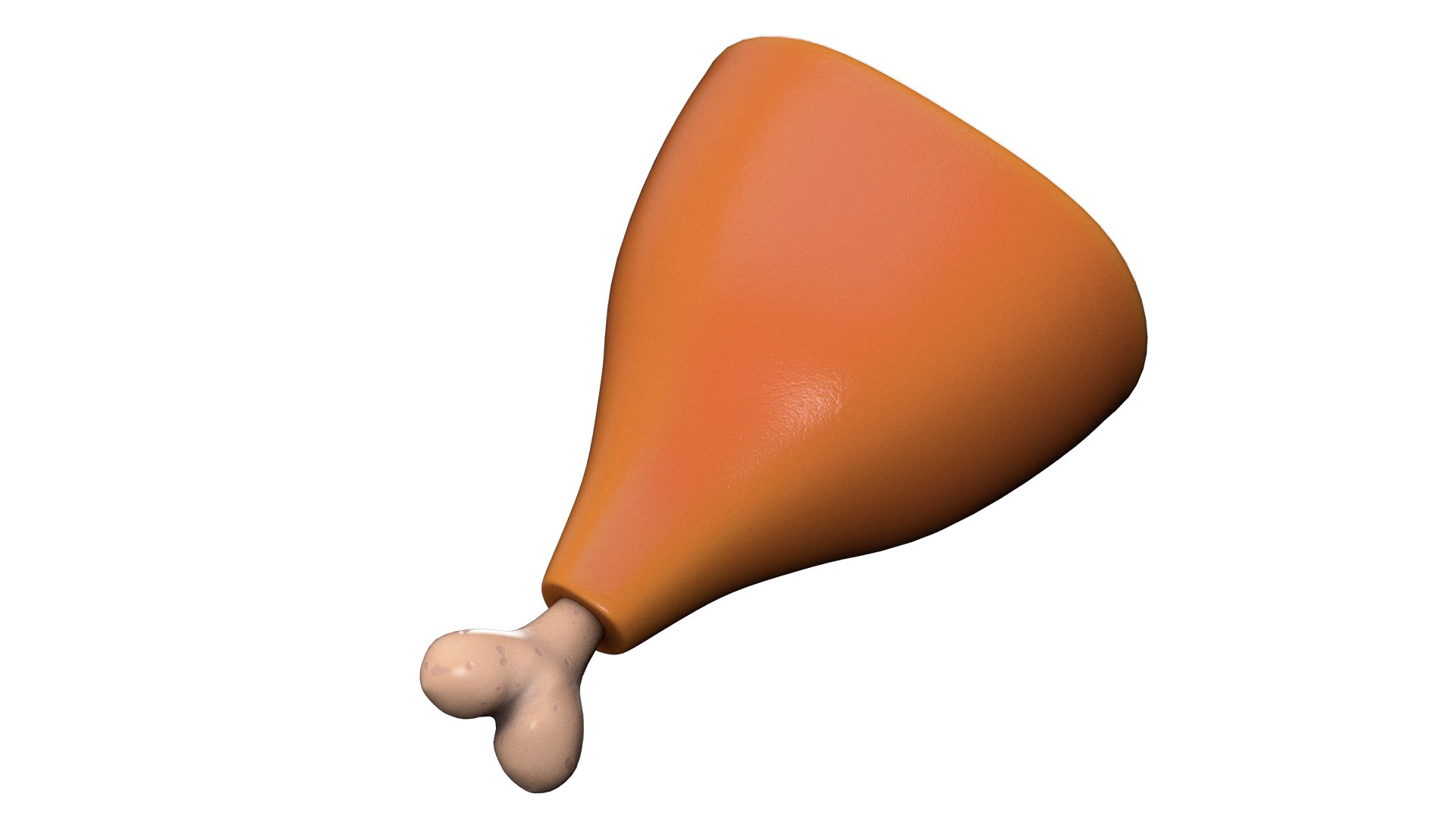 Cartoon Meat 3D Model - TurboSquid 2076190