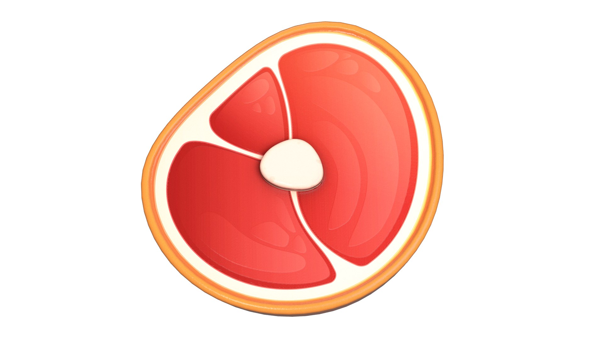 Cartoon Meat 3D Model - TurboSquid 2076190