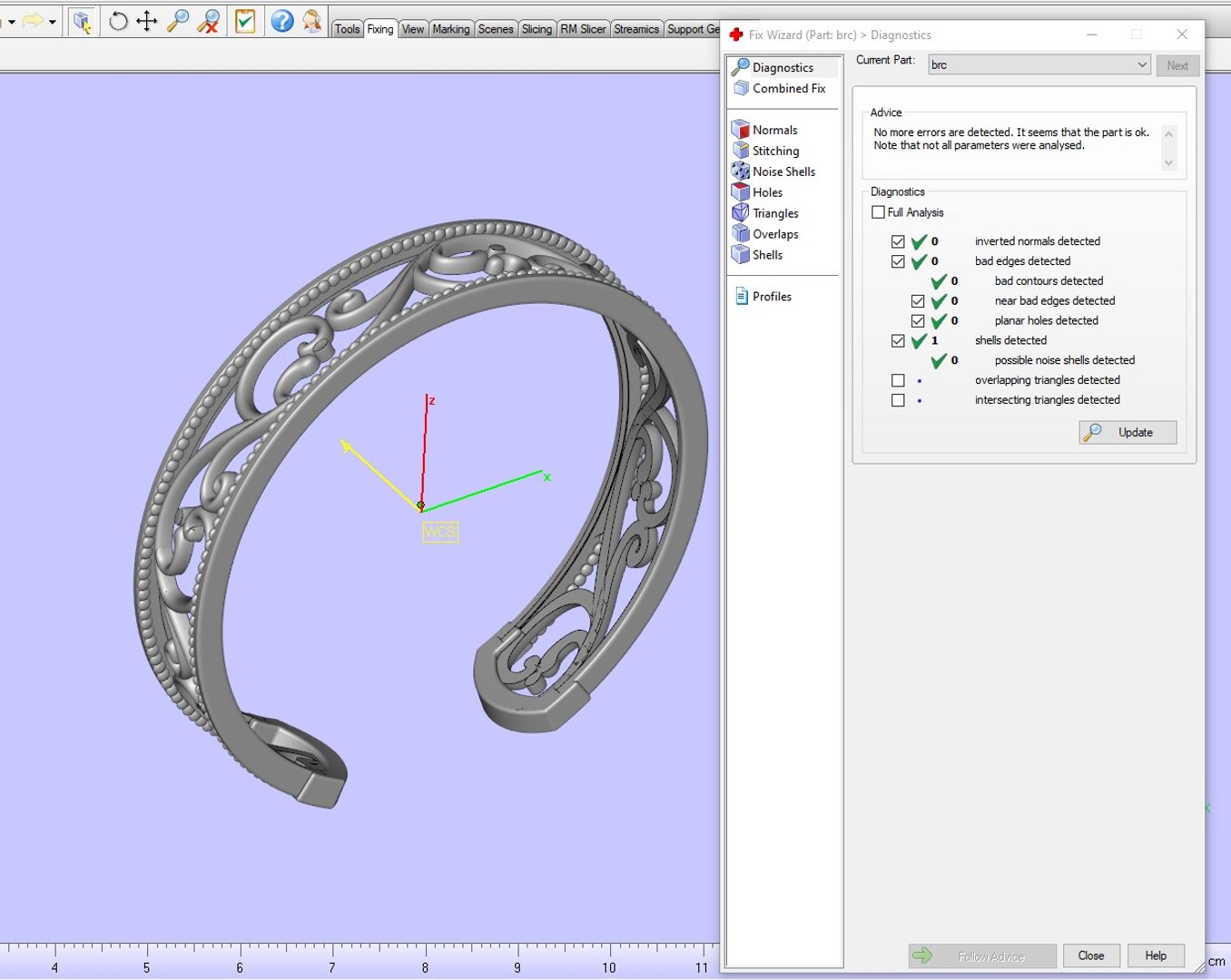 3D Bracelet Bangle 3D CAD Design Spring Rate Style-O-1-102 3D Print ...