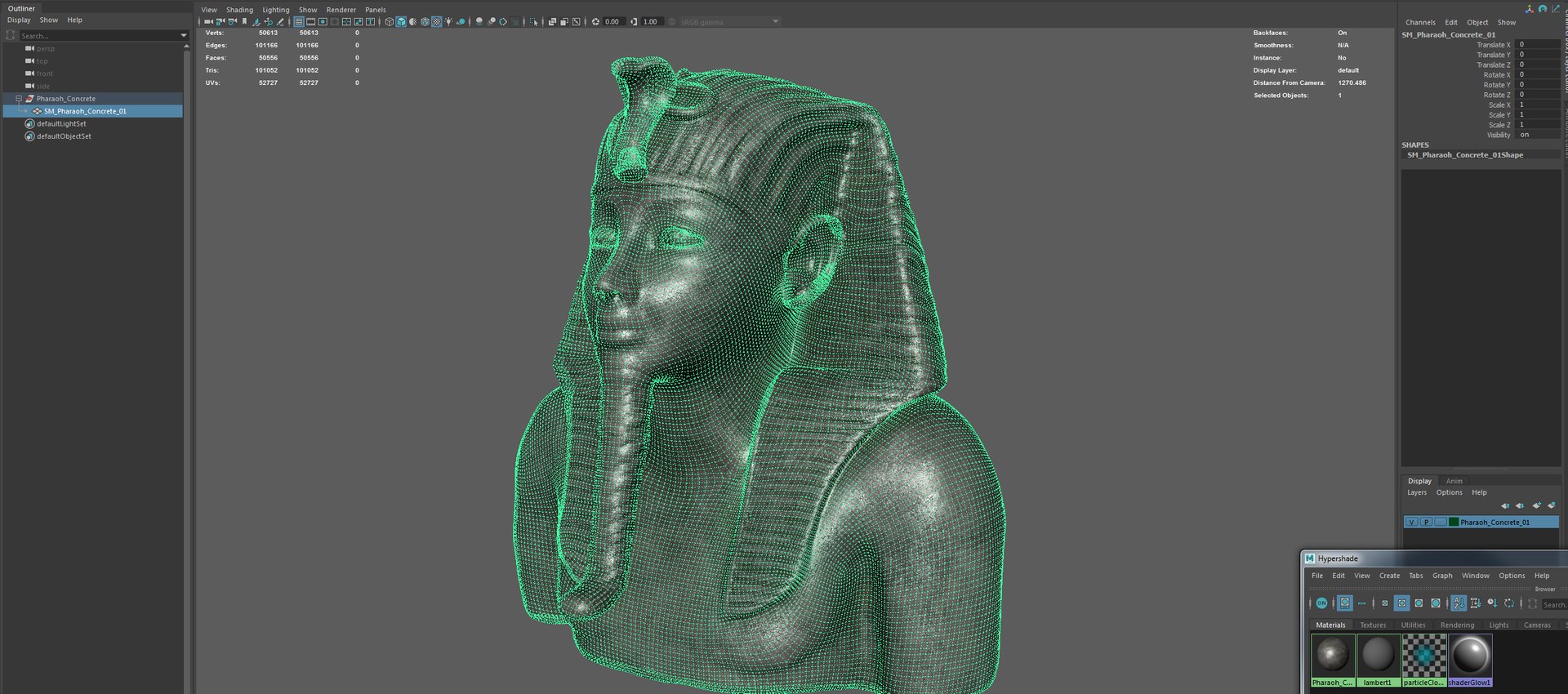 Pharaoh 02 3D Model - TurboSquid 2013102