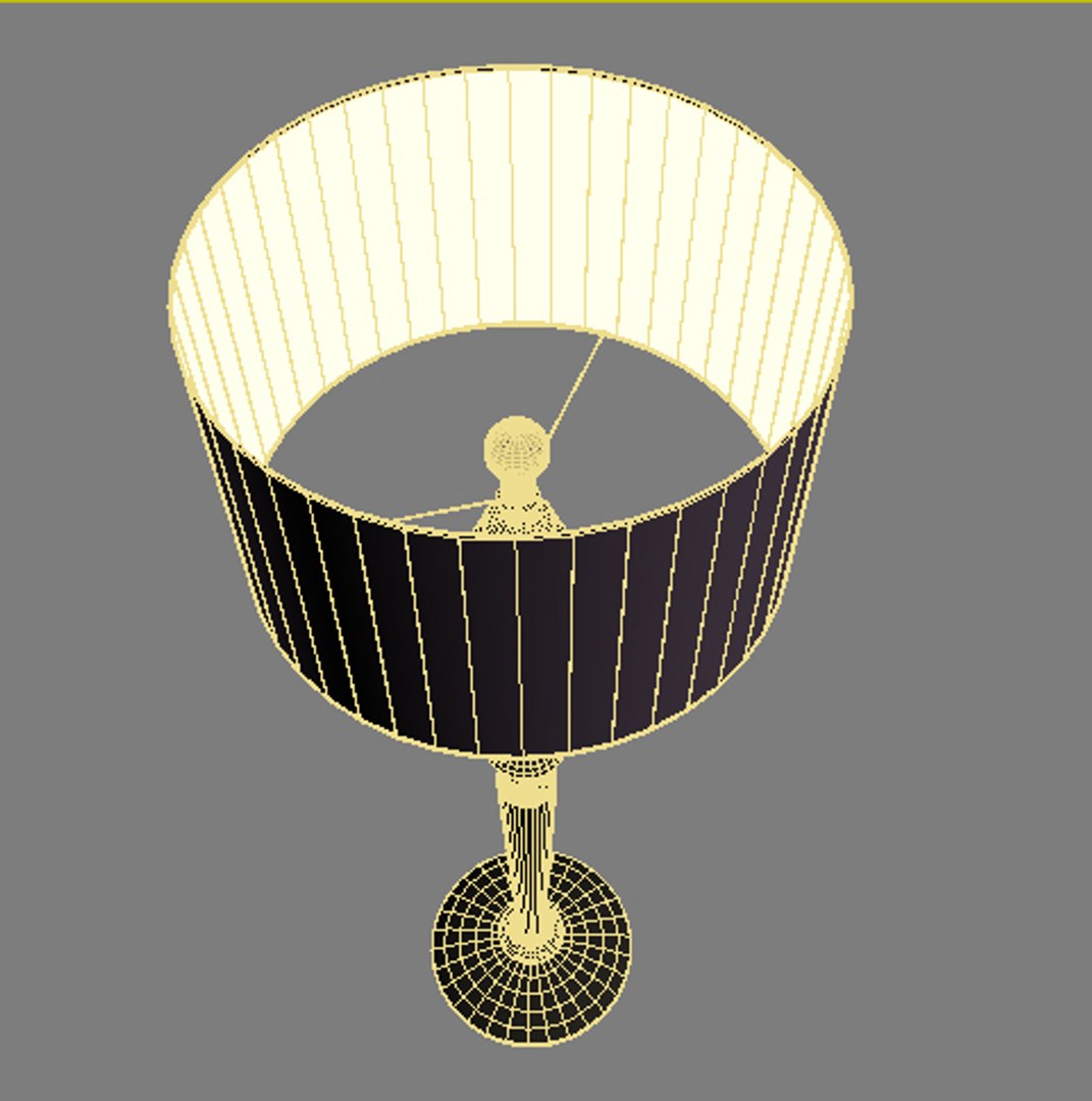 3d Model Spindle Floor Lamp