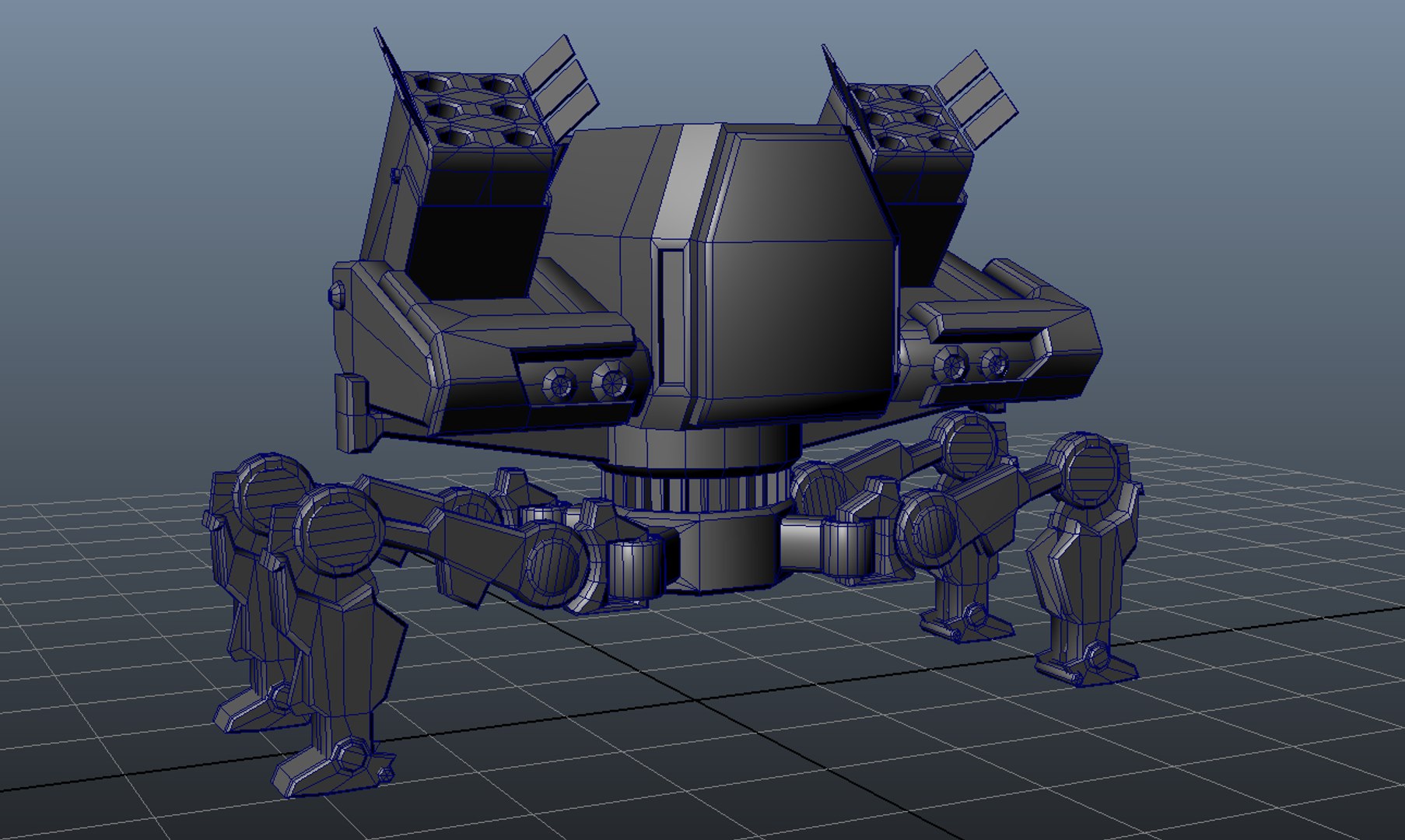 Mecha 3D Model - TurboSquid 1271257